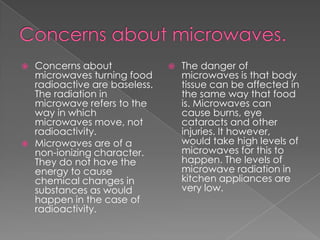 Microwaves presentation | PPTX
