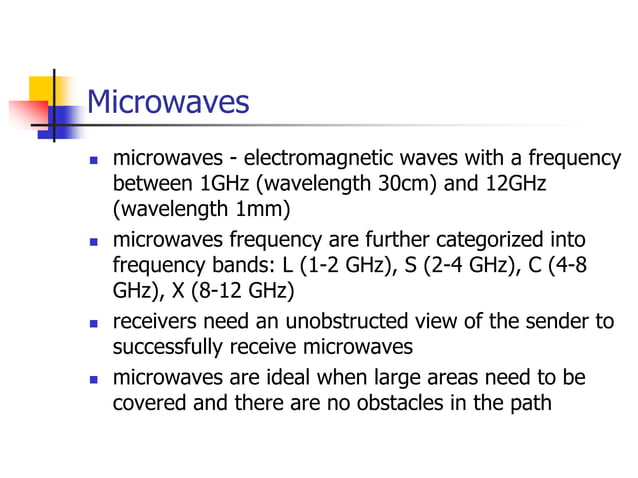 Microwaves, Infrared, Bluetooth.ppt