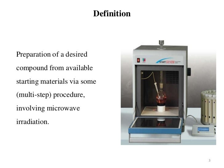 Microwave synthesis