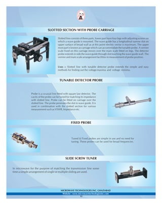 Microwave Technologies, Inc., Ghaziabad, Microwave and Communication ...