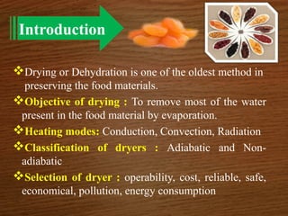 Microwave vacuum dehydration | PPT