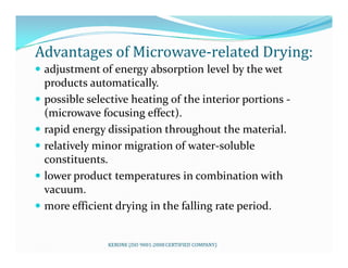 Microwave vacuum dryer | PDF