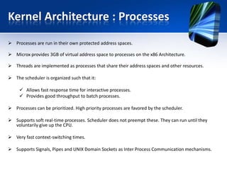 Microx - A Unix like kernel for Embedded Systems written from scratch. | PPT