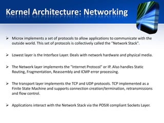 Microx - A Unix like kernel for Embedded Systems written from scratch. | PPT