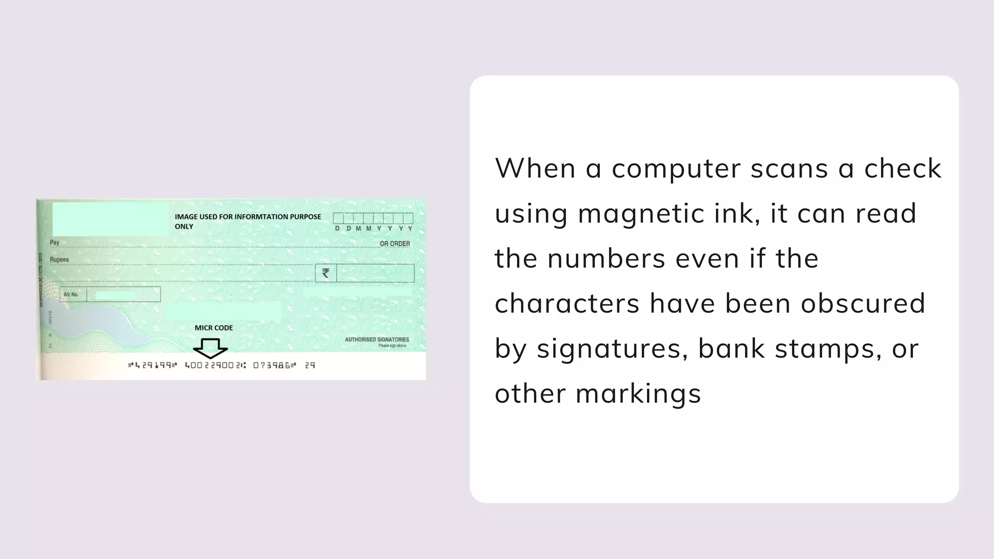 What is MICR string? How does it work? [A Complete Guide] | PDF