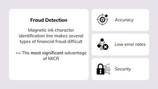 What is MICR string? How does it work? [A Complete Guide] | PDF
