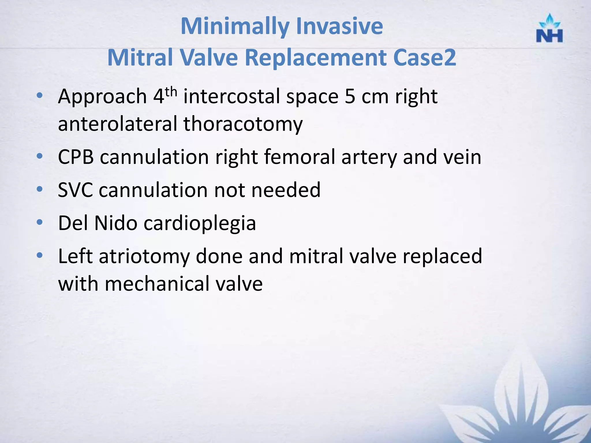 Minimally invasive cardiac surgery | PPTX