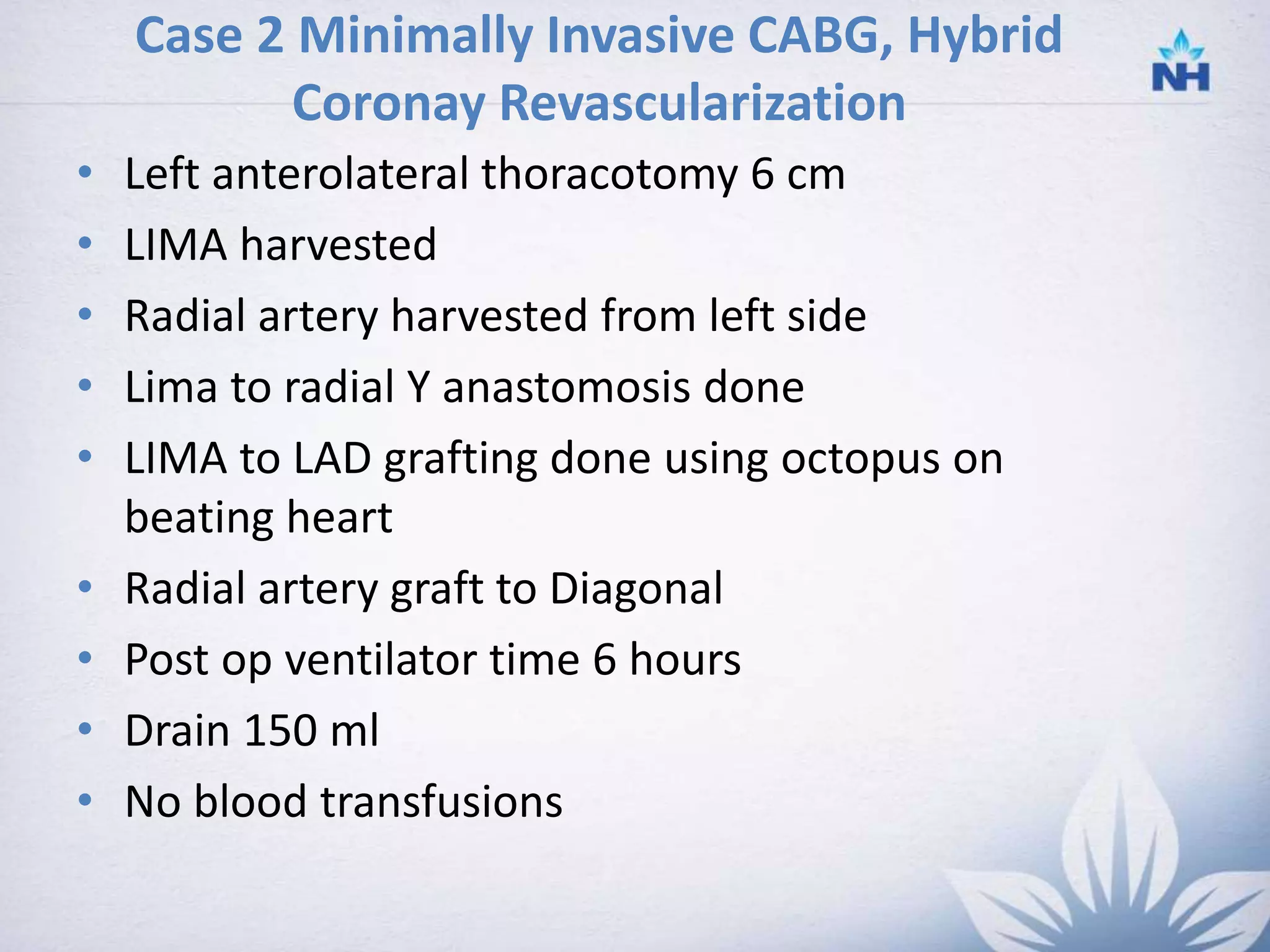 Minimally invasive cardiac surgery | PPTX