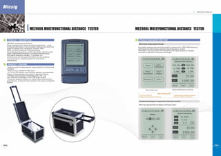 Micsig railway track tester instruments catalog | PDF