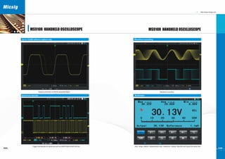 Micsig railway track tester instruments catalog | PDF