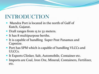 mundra port | PPTX