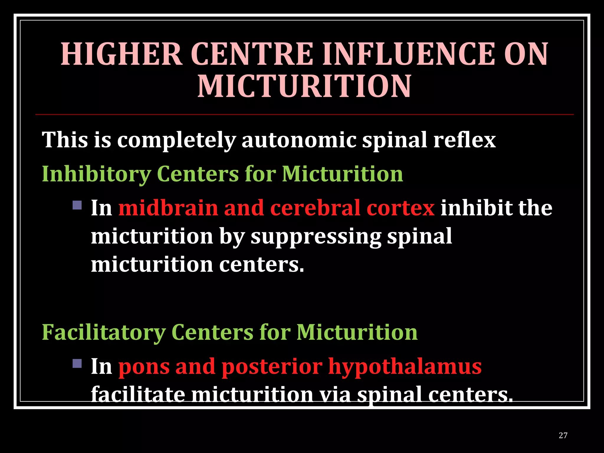MICTURITION | PPT