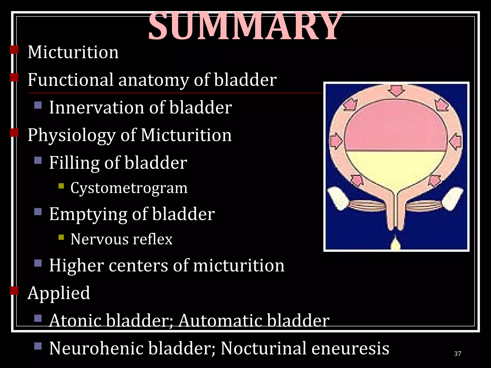 MICTURITION | PPT