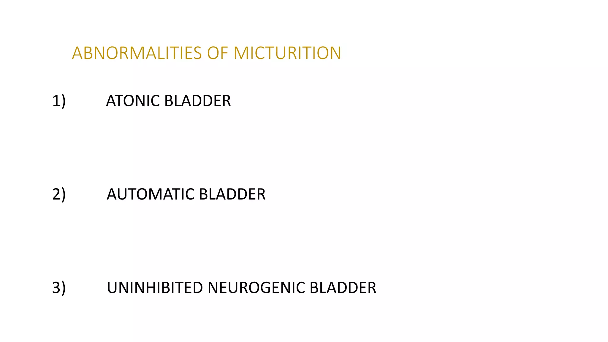 Micturition (The Guyton and Hall physiology) | PPTX