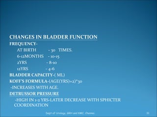 Physiology of Micturition | PDF
