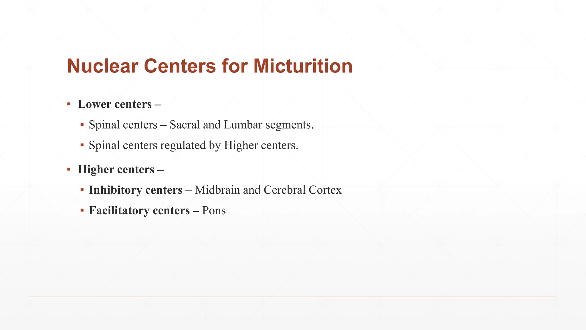 MICTURITION AND DEFECATION REFLEXES.pptx | Digestive Disorders ...