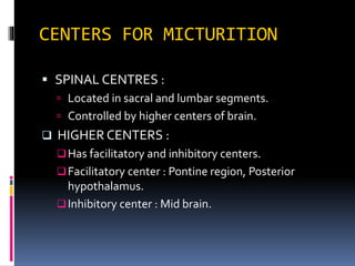 Micturition reflex | PPTX