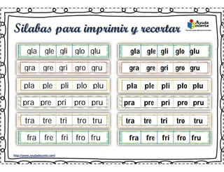 Mi cuadernillo de silabas | PDF