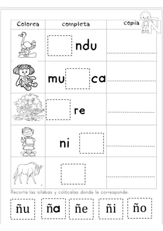 Mi cuadernillo de_silabas | PDF