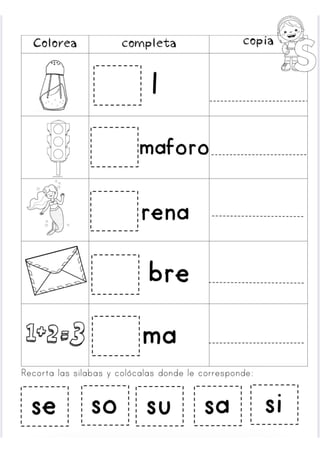 Mi cuadernillo de_silabas | PDF
