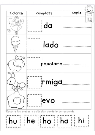 Mi cuadernillo de_silabas | PDF