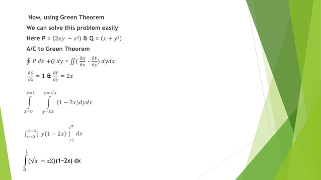 Green Theorem | PPTX