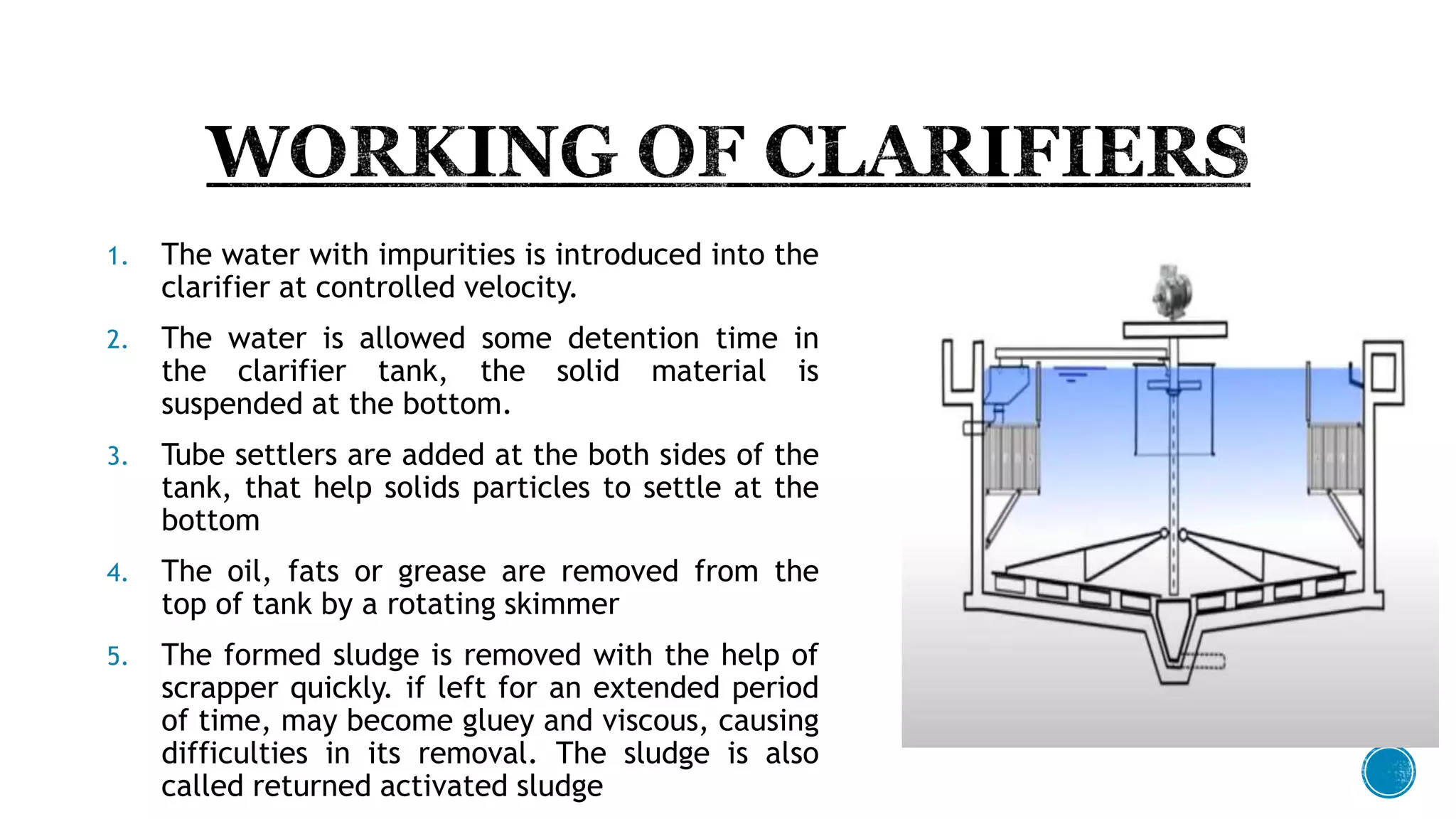 Thickner and clarifiers | PPTX