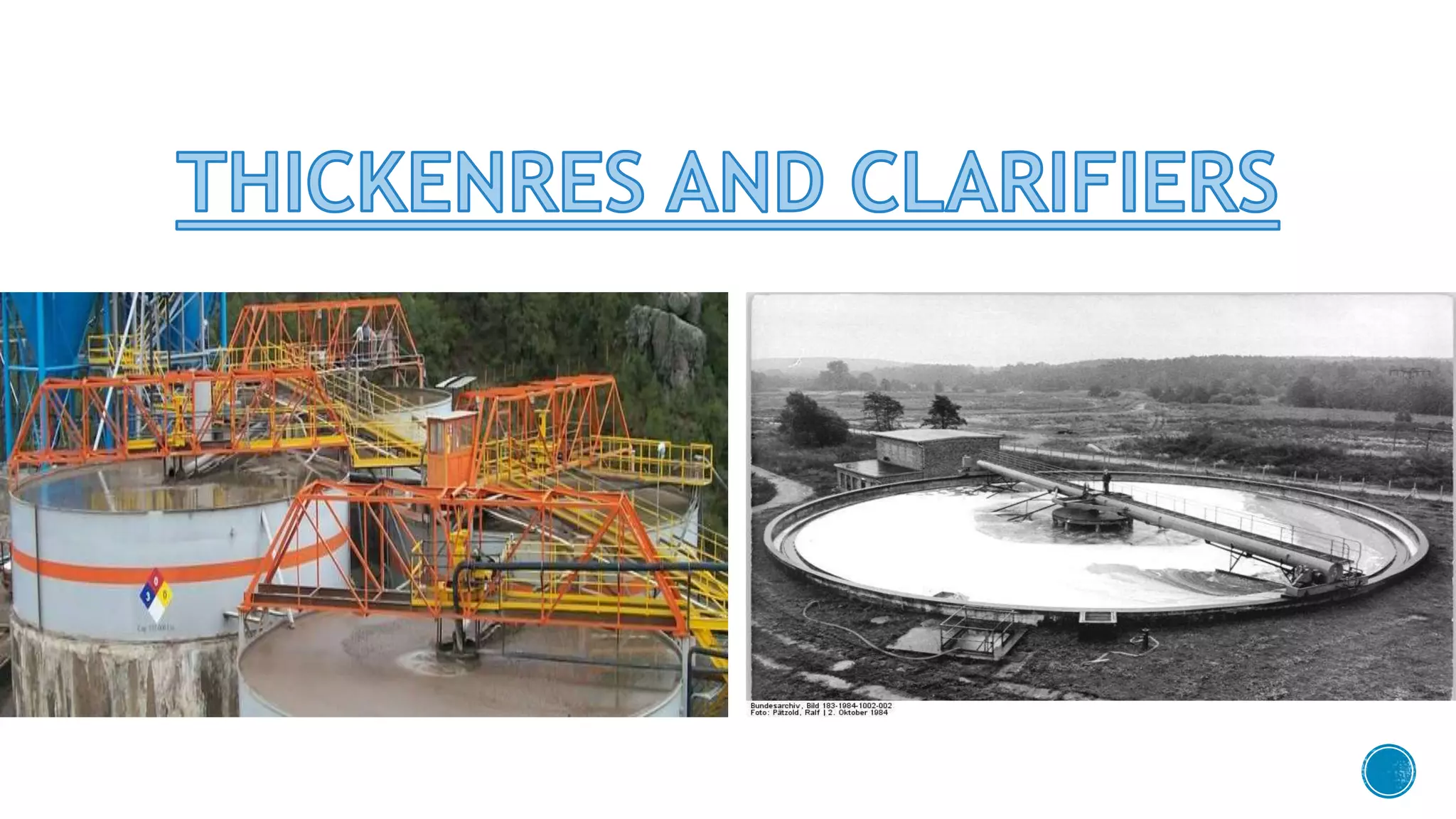 Thickner and clarifiers | PPTX