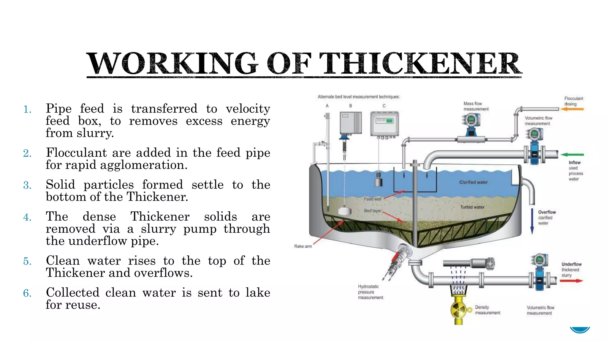 Thickner and clarifiers | PPTX