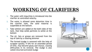 Thickner and clarifiers | PPTX
