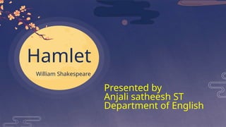 "Hamlet" is Shakespeare's tragic play... | PPTX