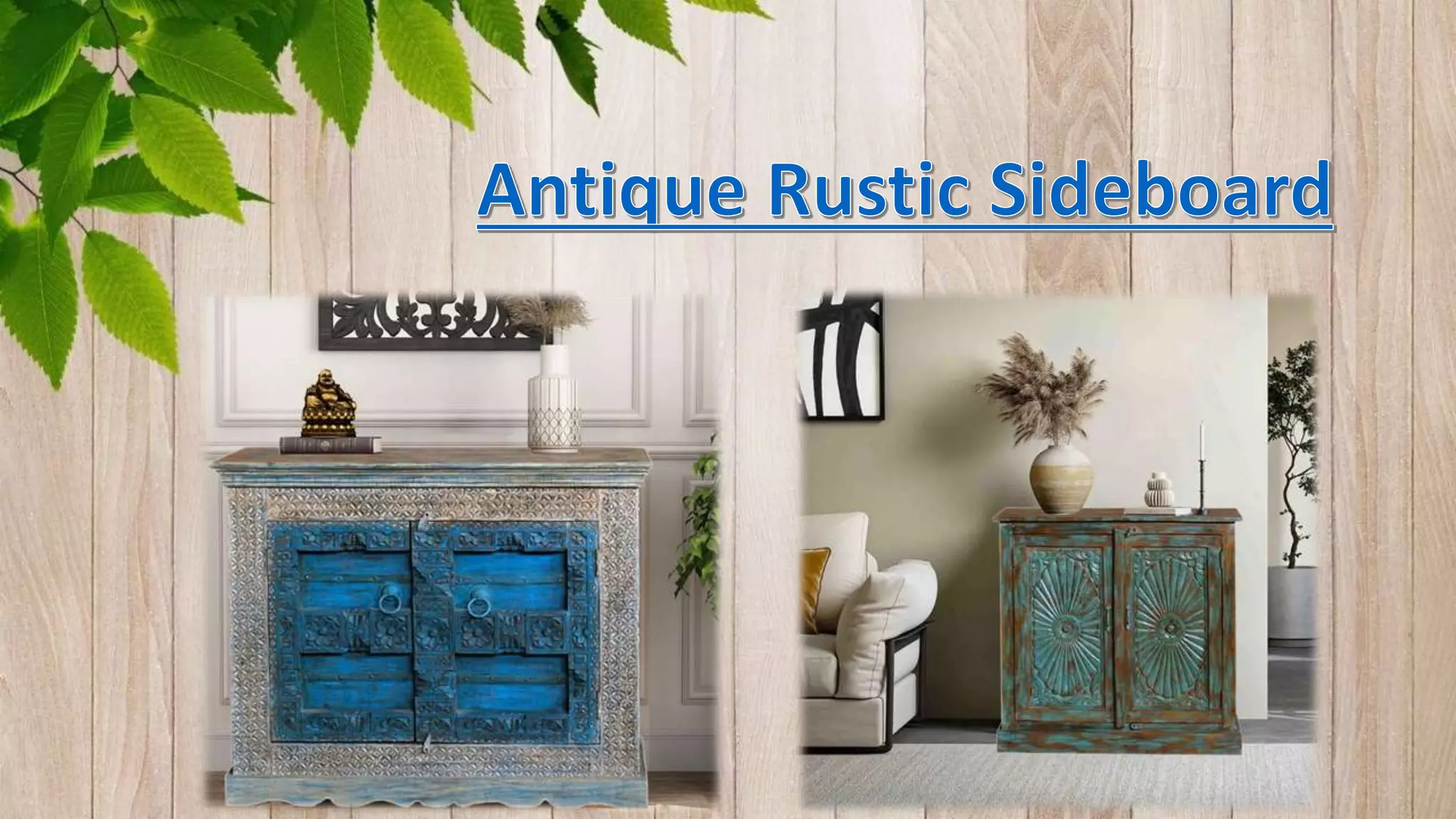 Mid-century Rustic Eclectic Décor | PPT