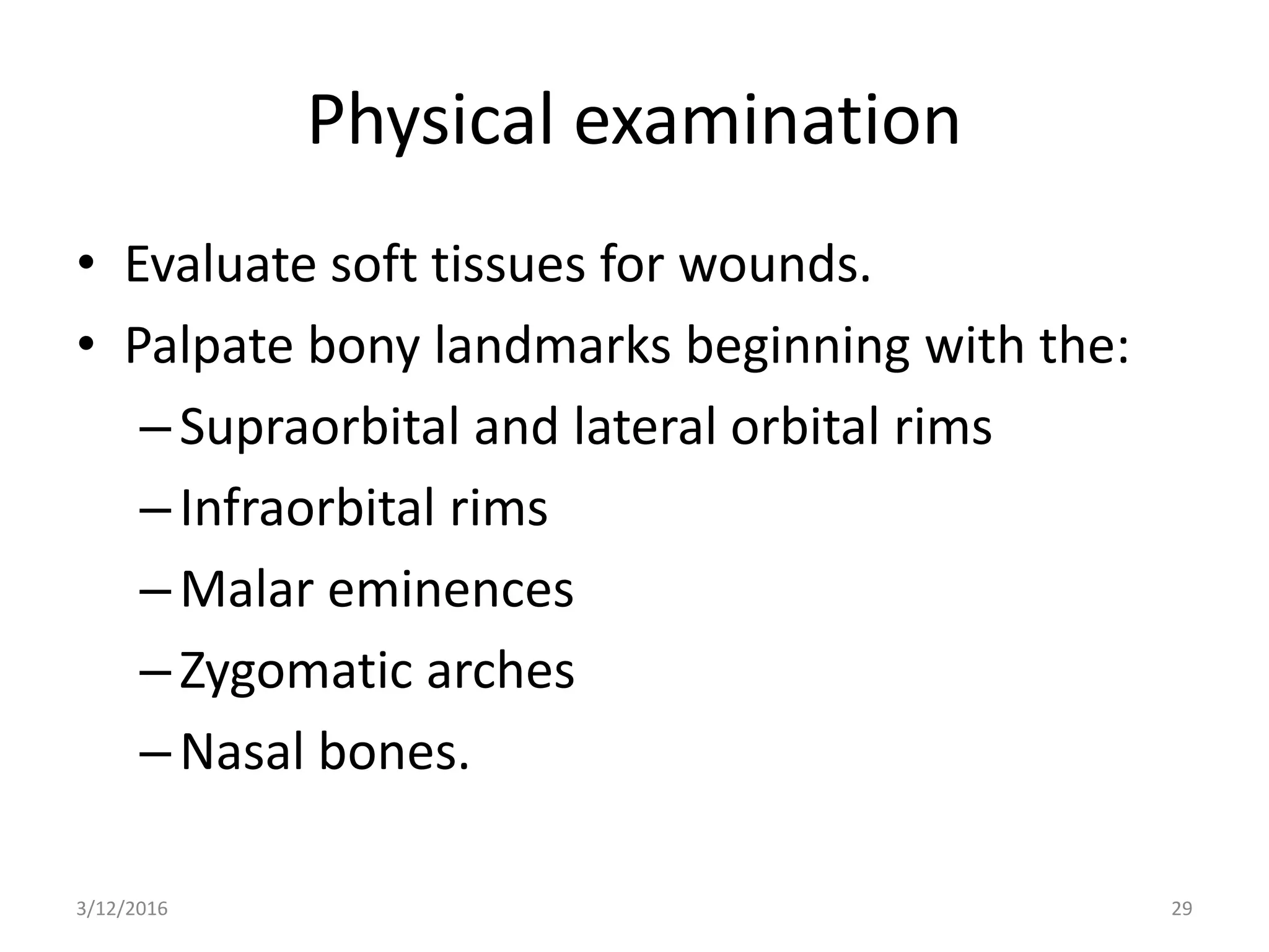 Mid facial fractures and their management | PPTX