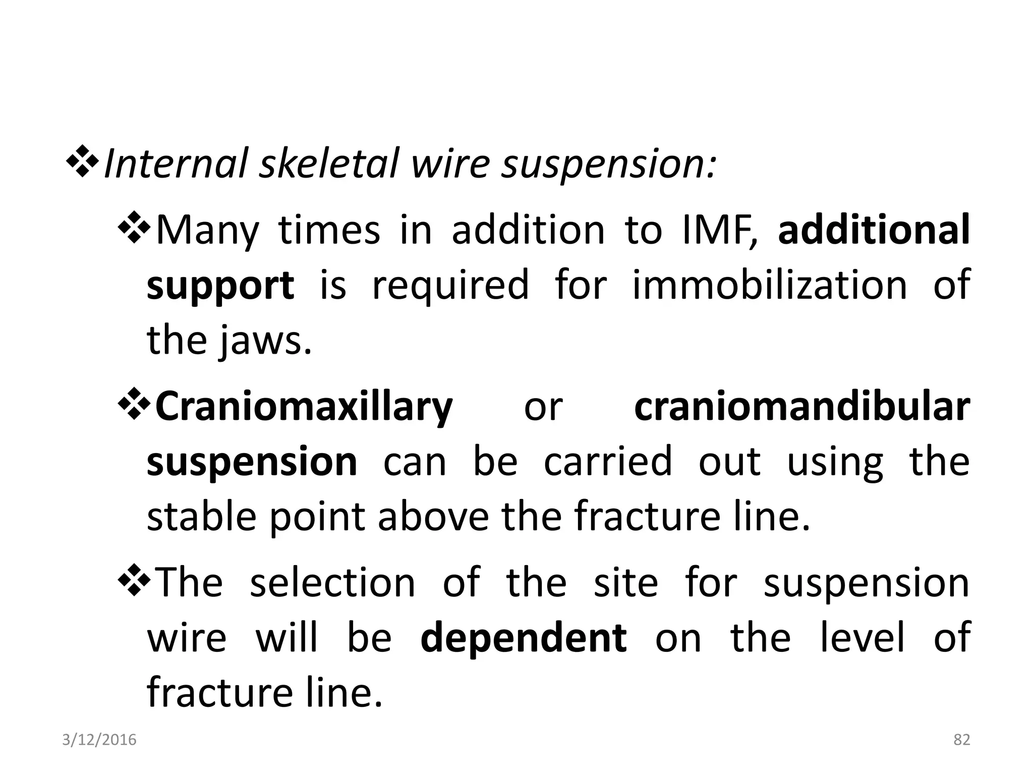 Mid facial fractures and their management | PPTX