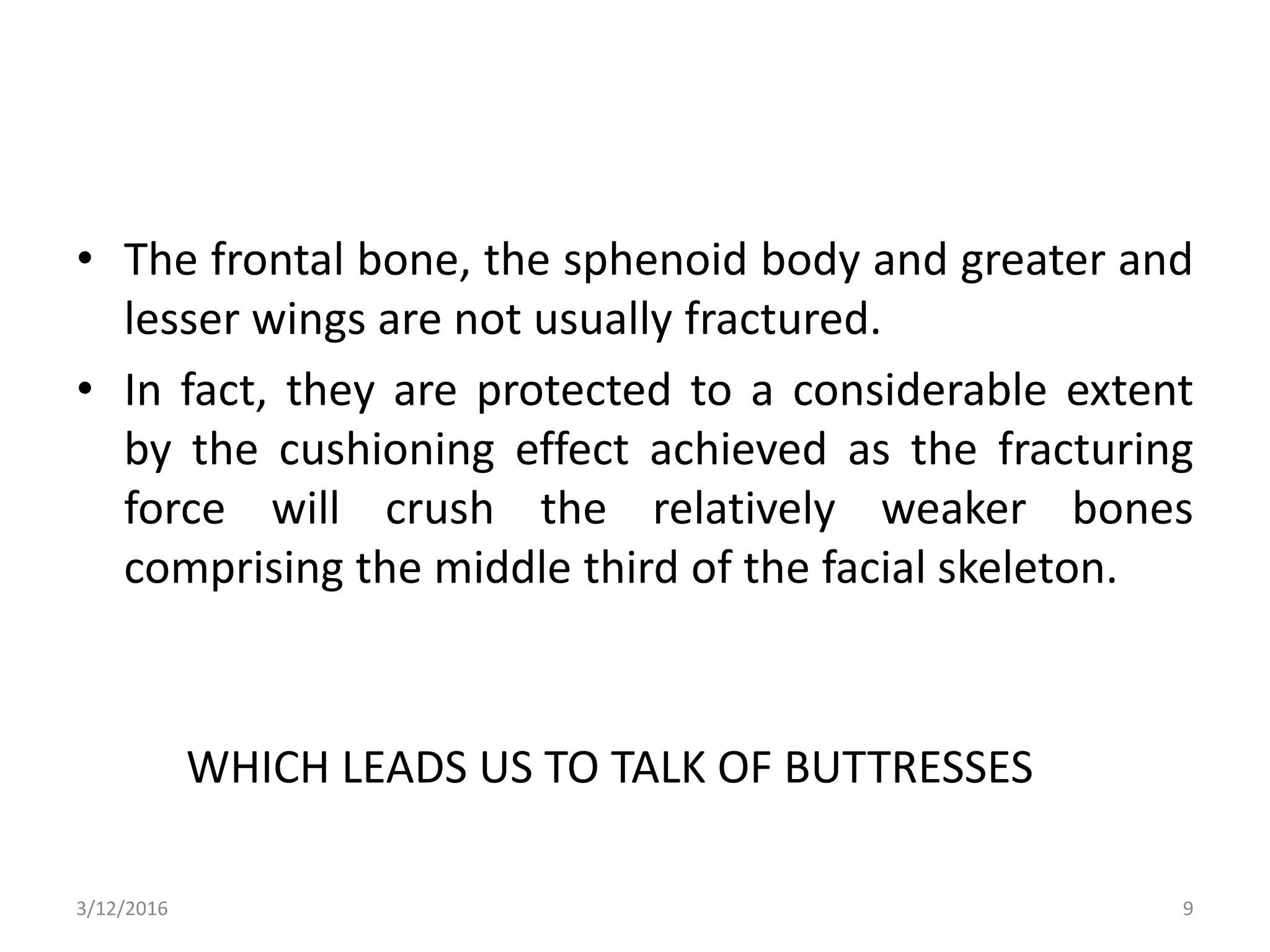 Mid facial fractures and their management | PPTX