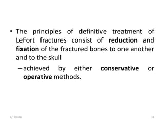 Mid facial fractures and their management | PPTX
