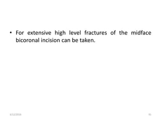 Mid facial fractures and their management | PPTX