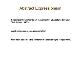 Mid-Late 20th Century Art | PDF | Painting | Arts and Crafts