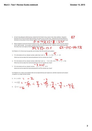 Mid module 2 exam review | PDF