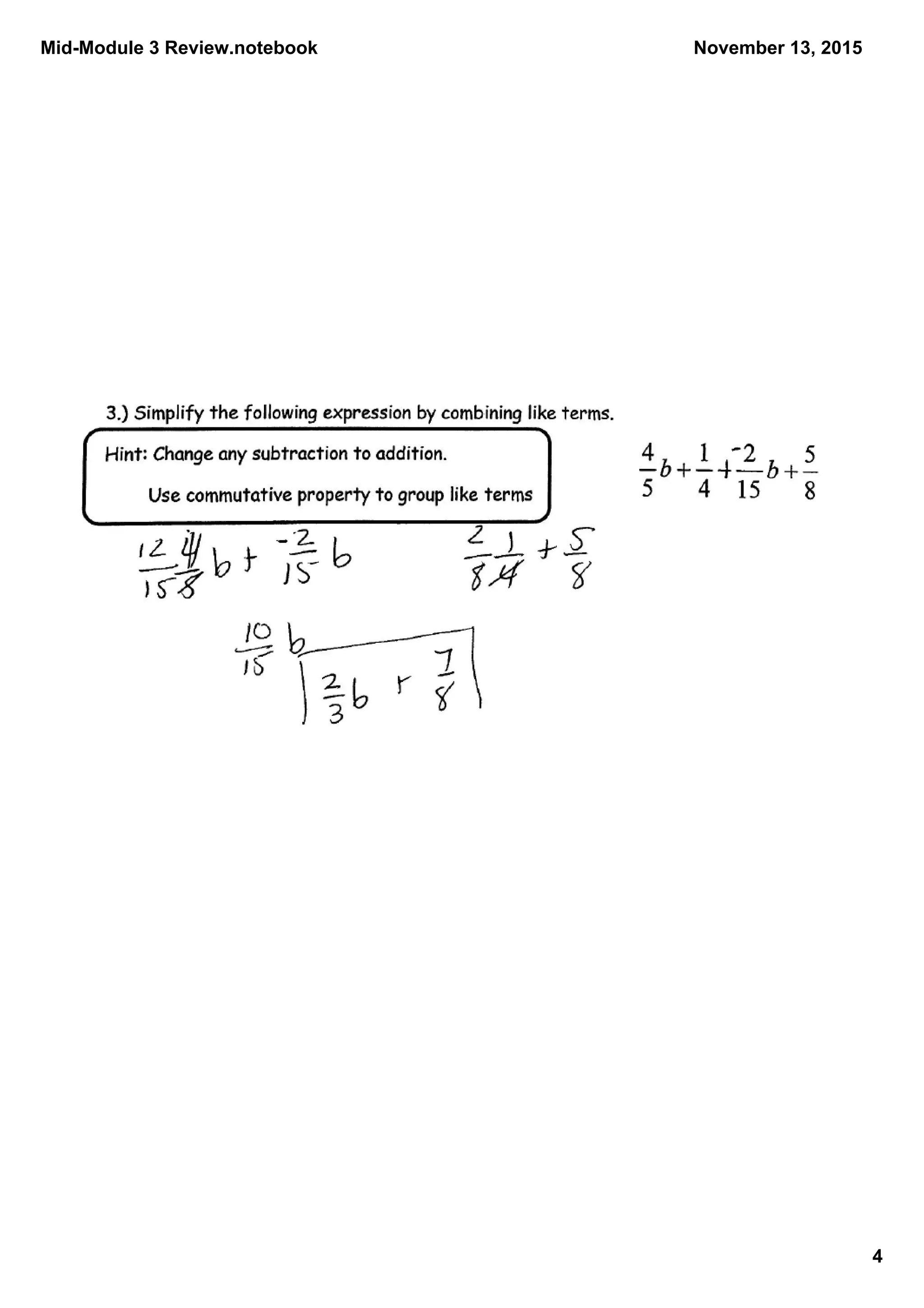 Mid module 3 review | PDF
