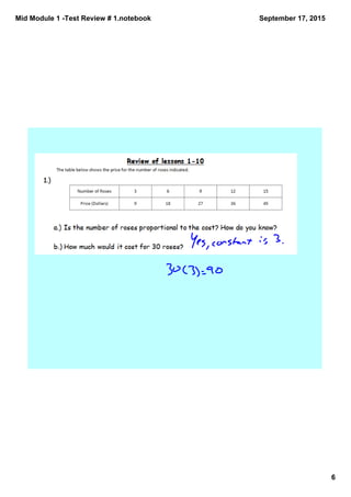 Mid module assessment review | PDF