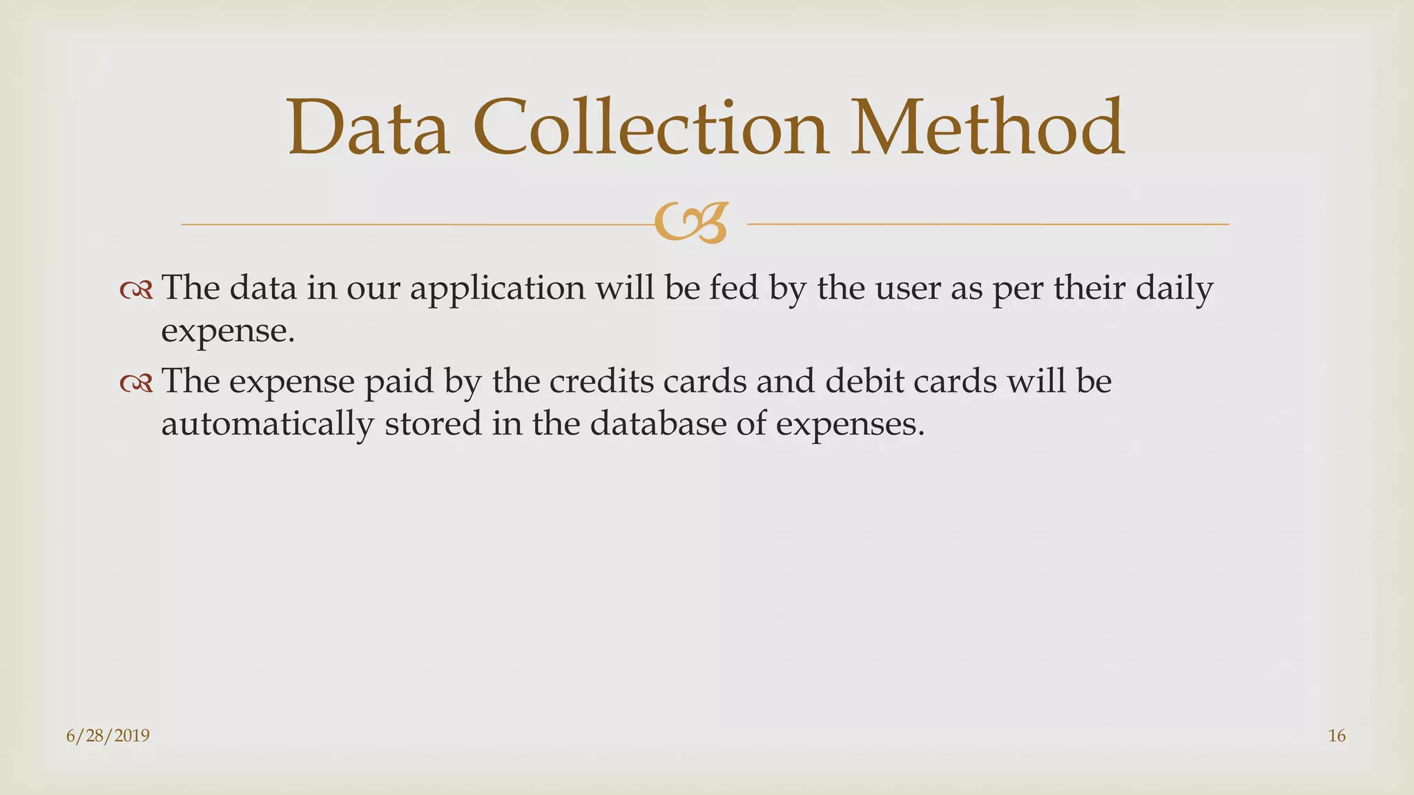 Daily Expense Tracker | PPTX
