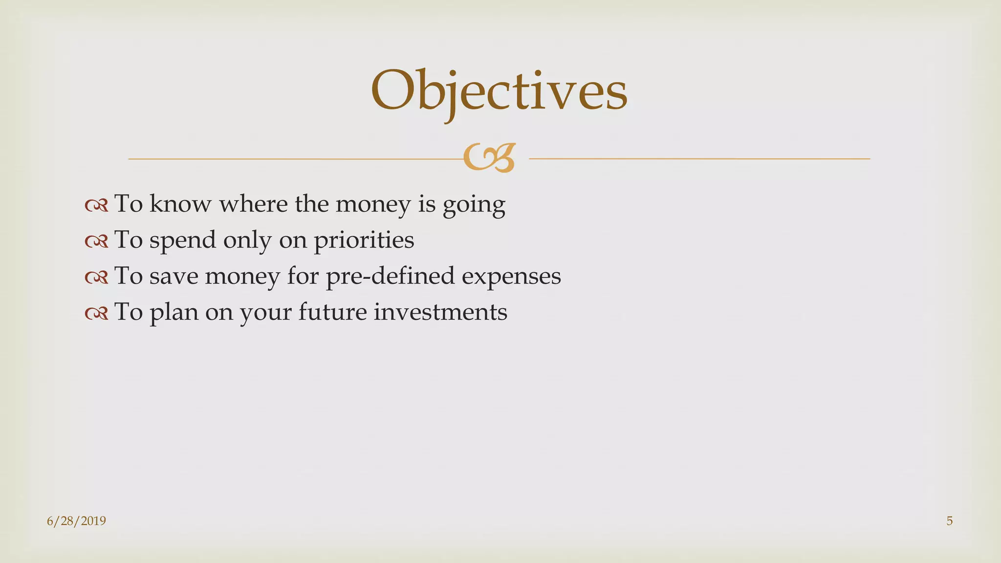 Daily Expense Tracker | PPTX