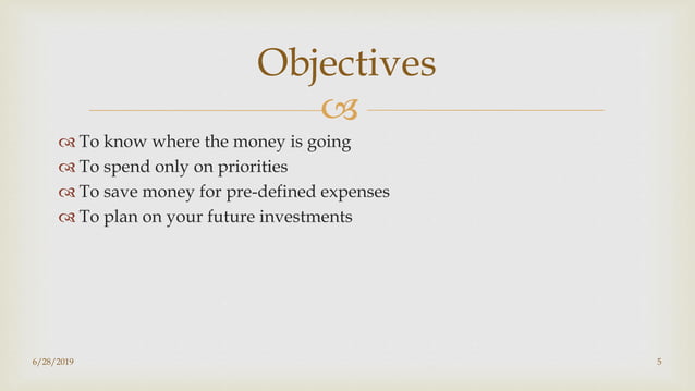 Daily Expense Tracker | PPTX