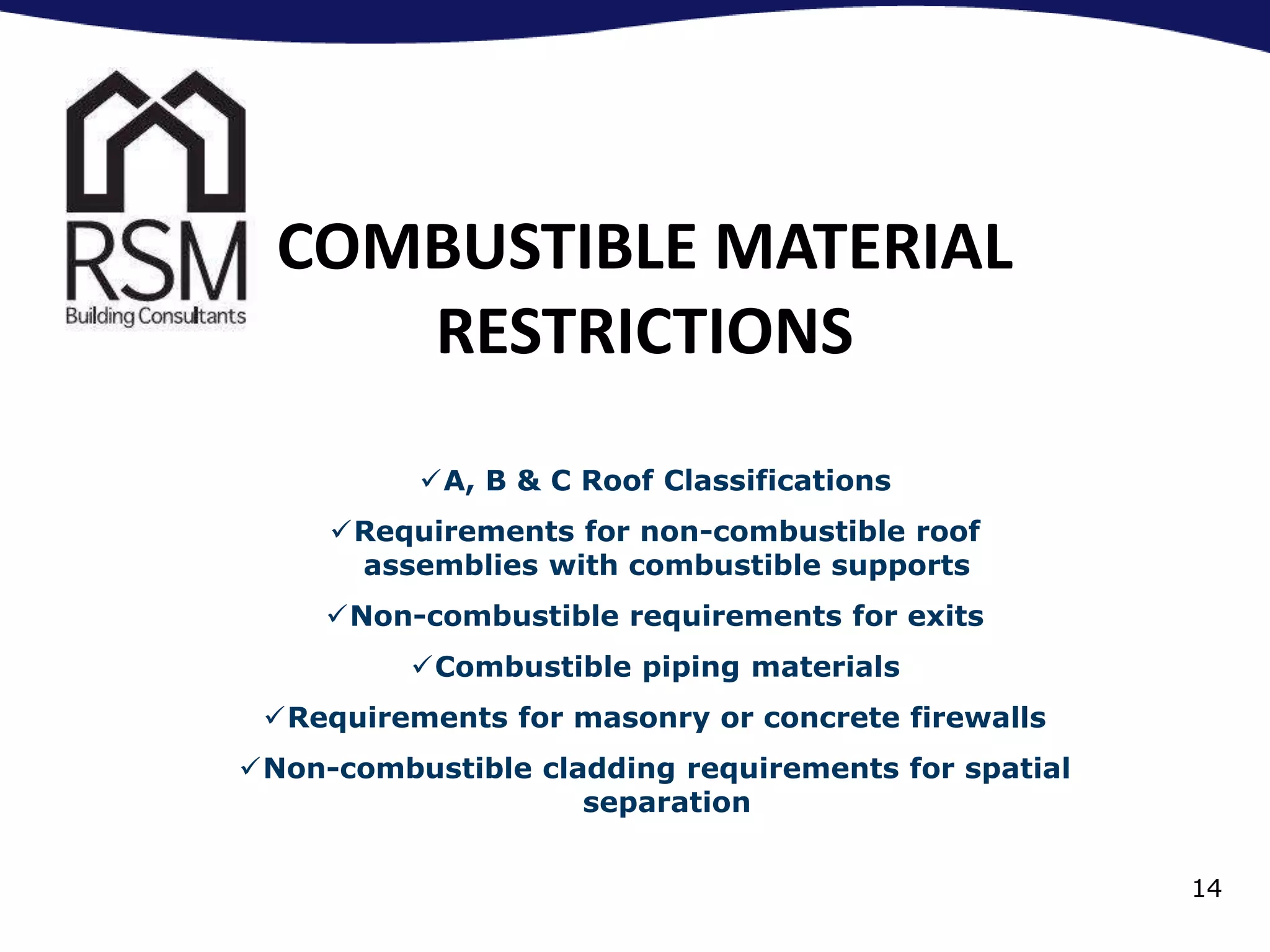 Ontario Building Code Mid-Rise Combustible Construction Comparison | PPSX