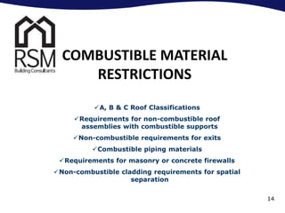 Ontario Building Code Mid-Rise Combustible Construction Comparison | PPSX
