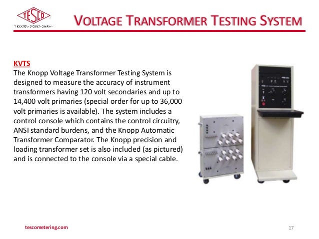 TESCO Test Equipment | PPT
