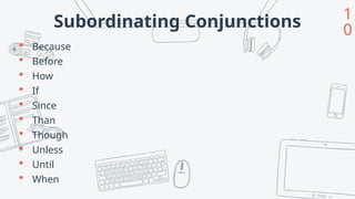 Conjunctions grammar english slide .pptx