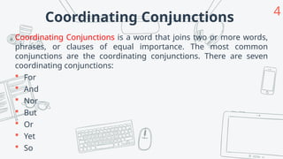Conjunctions grammar english slide .pptx