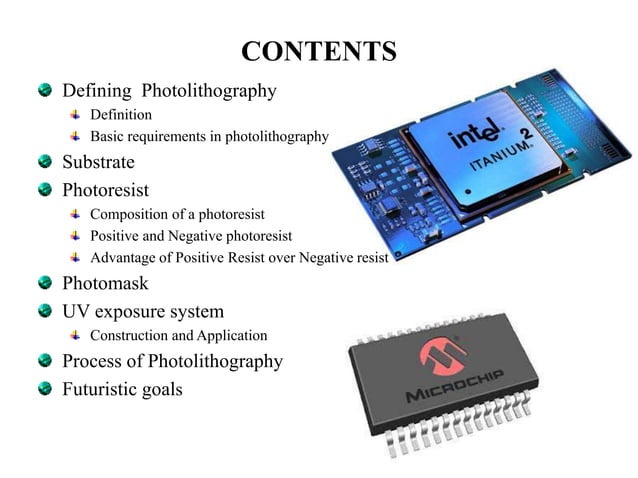 Designing a low cost UV-Exposure System for Optical Microlithography | PPT